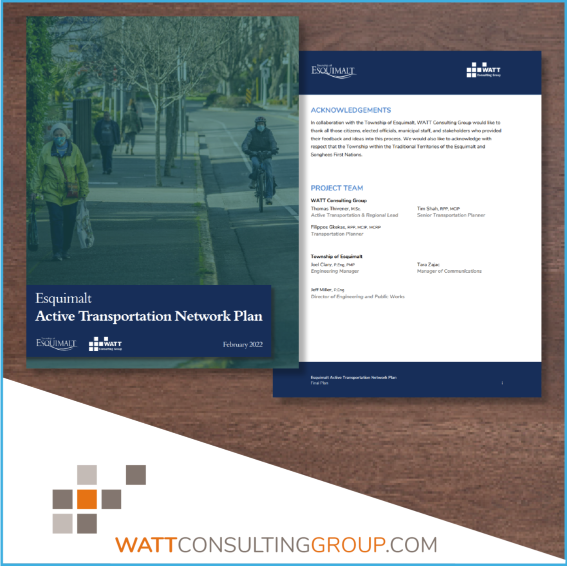 Esquimalt Gets New Active Transportation Network Plan - Watt Consulting ...